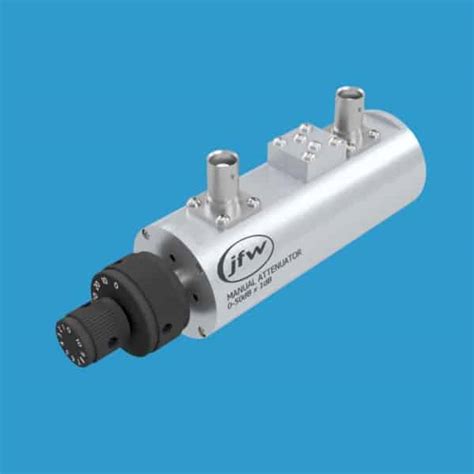 Manual Attenuator Dc 2500mhz 0 50db X 1db 50dr 046 Jfw Industries
