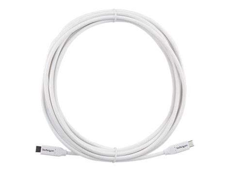 StarTech Com USBC To USB C Cable M White USB C C MW