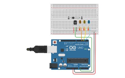 Circuit Design Tmp36 Temperature Sensor With Arduino In Tinkercad