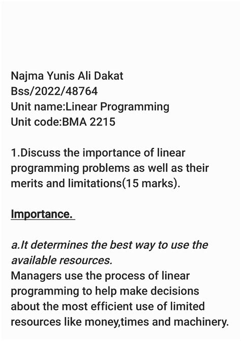 Linear Notes Statistics Studocu