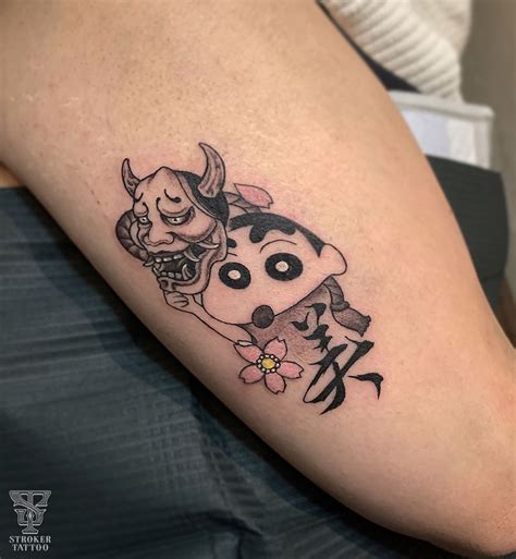文殊菩薩と般若 Stroker Tattoo