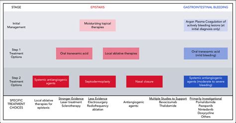 Stepwise Approach To Bleeding Management In Hht Advocated In The Second Download Scientific