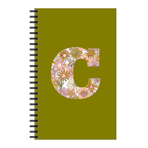 Chelsea Initial C Notebook Shutterfly