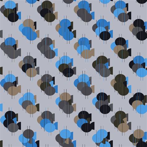 Abstract Shape Simple Geometric Motif Classic Pattern Stock Vector