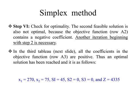 simplex method concept pptx