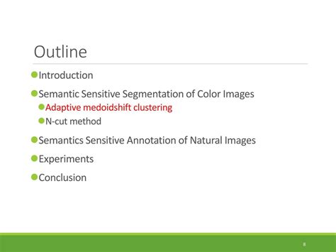 semantics sensitive segmentation and annotation of natural images ppt