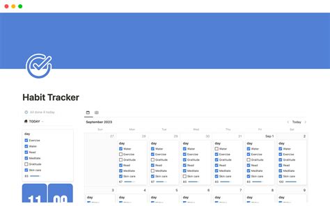 Habit Tracker Printable Etsy Printable Free Templates