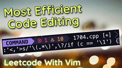 You Need To Learn Regex ~ Leetcode With Vim Youtube