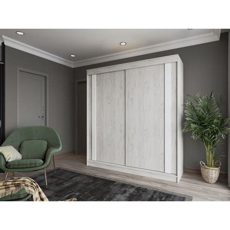 Шкаф купе 2000 Тодор 2000х620х2200 Дуб крафт белый Белый глянец купить в Москве цены на