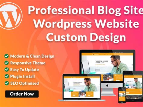 Complete Responsive Wordpress Website Design And Theme Customizations