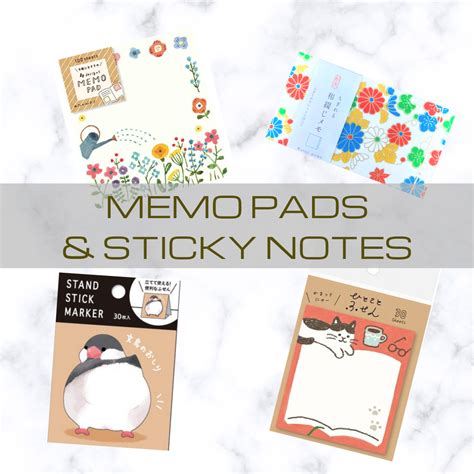 Memo Pads And Sticky Notes Sweet Pea Dolls