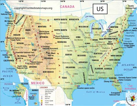 Us World Map United States World Map With States