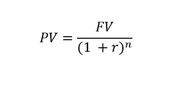 PV Formula Excel Calculate The Present Value