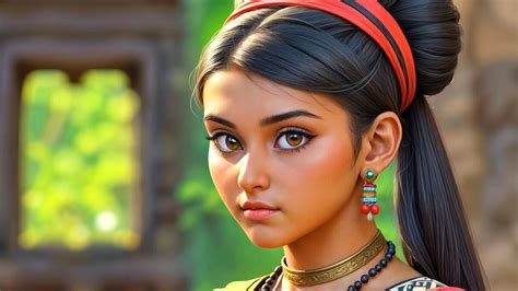 Портрет красивой девушки с длинными волосами · бесплатная фотография от Danastr картинки и