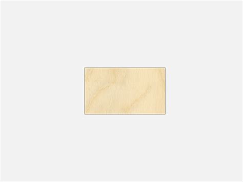 Rectangle Craft Shape Rorcrafts