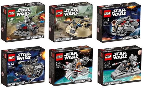 Lego Star Wars Microfighters Sets And 75044 75046 Toys N Bricks Lego