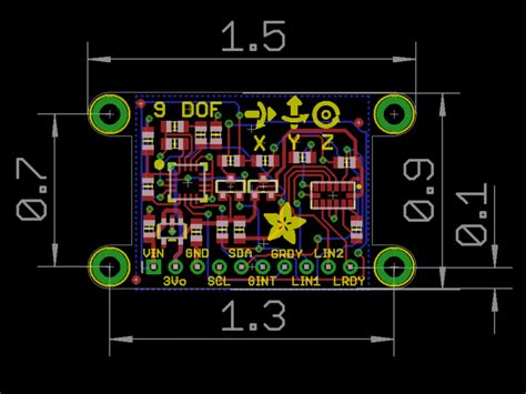 Design Files Adafruit 9 Dof Imu Breakout Adafruit Learning System