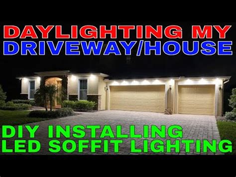 How To Install Outdoor Fixture For Soffit Lighting