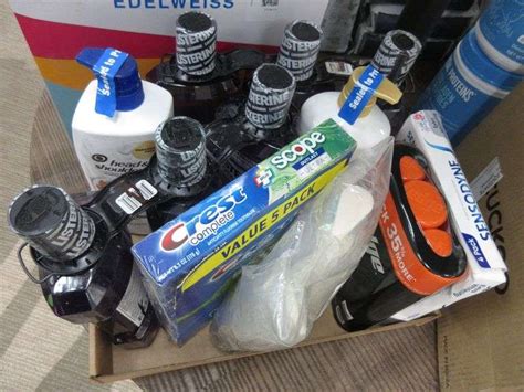 Crest Toothpaste 2 Listerine Mouthwash Head And Shoulders Shampoo