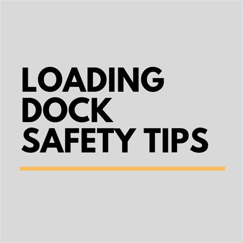 10 loading dock safety tips breakaway staffing