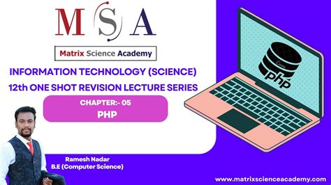 Php One Shot Revision Lecture 12th Hsc Board It Exam Preparation