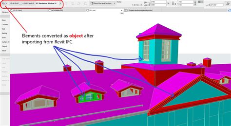Importing Revit Ifc In Archicad Elements Translat Graphisoft Community