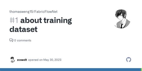 About Training Dataset Issue Thomasweng FabricFlowNet GitHub