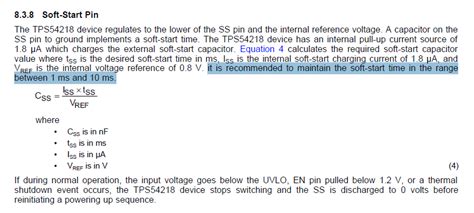 TPS54218 DC DC Soft Start Rise Time Power Management Forum Power Management TI E2E