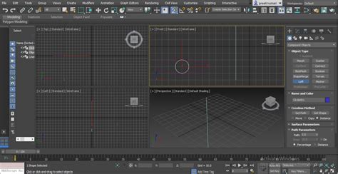3ds Max Loft Creating 3d Shapes Using Loft Command In 3ds Max