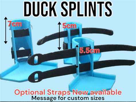 Duck Splint Chicken Splints Large And Small Pack Large Medium Small New Design Etsy