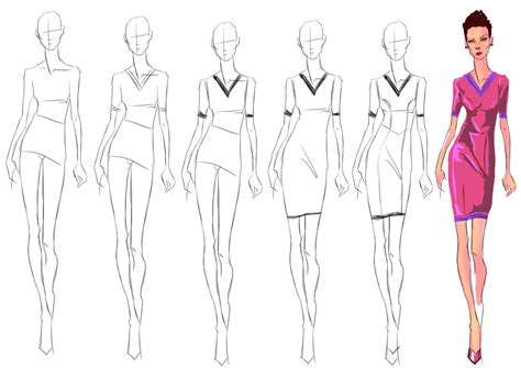 Основи малювання Fashion Illustration Створюємо базову фігуру моделі Як почати малювати ескіз