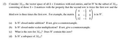 solved consider ms 3 the vector space of all 3 x 3 matrices