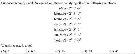Solved Suppose That A B C And D Are Positive Integers Chegg