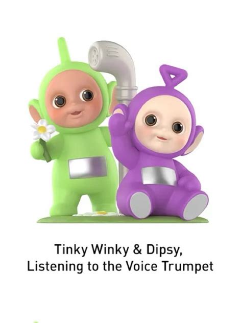 ฟิกเกอร์ ♞ ♘เลือกตัวได้ กล่องจุ่ม Popmart แท้ 100 พร้อมส่ง Teletubbies Companion Series Figures