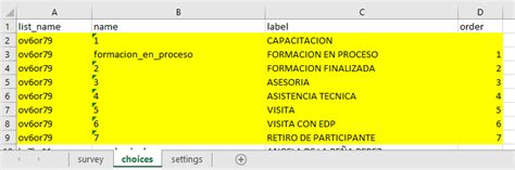 xml values in table are displayed data management kobotoolbox community forum