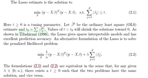 Variable Selection Procedures The Lasso Business Forecasting