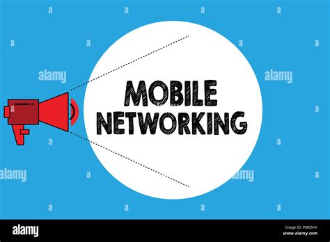 Writing Note Showing Mobile Networking Business Photo Showcasing