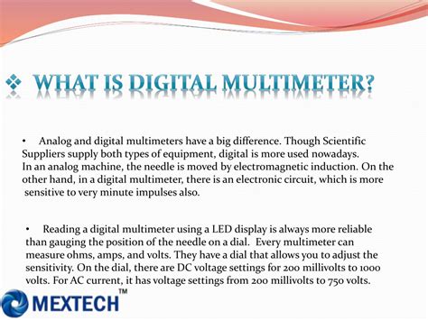 Ppt What Are The Applications And Uses Of Digital Multimeter Powerpoint Presentation Id11850452 Ppt What Are The Applications And Uses Of Digital Multimeter Powerpoint Presentation Id11850452