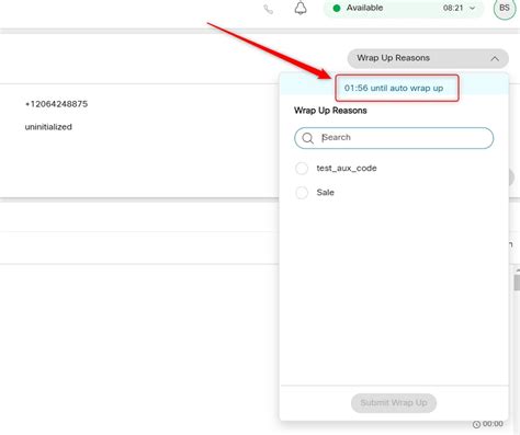 Troubleshoot Extended Wrapup Timer On Agent Desktop In Wxcc Cisco