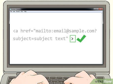 How To Create An Email Link In HTML 8 Steps With Pictures