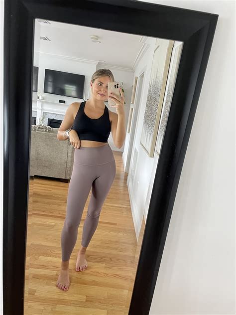 High Waisted Workout Leggings From Old Navy Editor Review Popsugar
