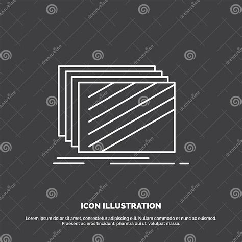Design Layer Layout Texture Textures Icon Line Vector Symbol For Ui And Ux Website Or