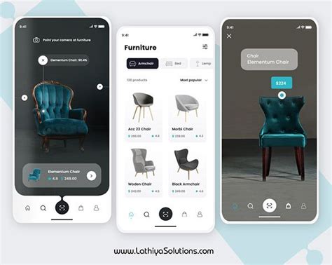 Furniture Mobile App Design By Lathiya Solutions Web Development Design App Design Mobile