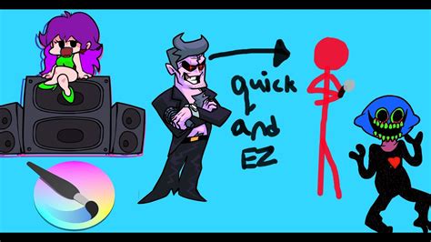 HOW TO MAKE YOUR OWN CUSTOM Characters Friday Night Funkin YouTube