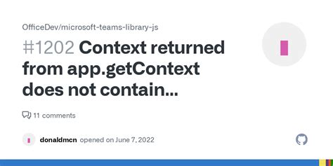 Context Returned From Appgetcontext Does Not Contain Expected Userinfo Properties Displayname