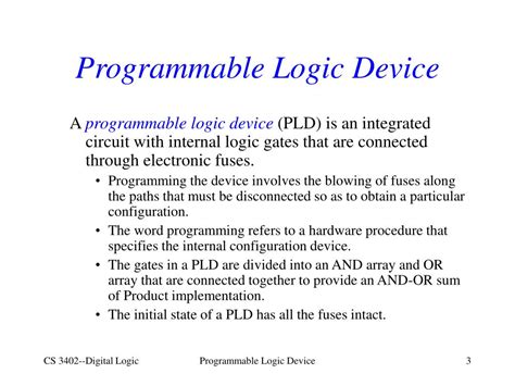 Ppt Programmable Logic Devices Powerpoint Presentation Free Download