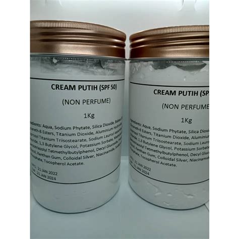 Cream Putih Instant Whitening Cream Spf 50 Shopee Malaysia