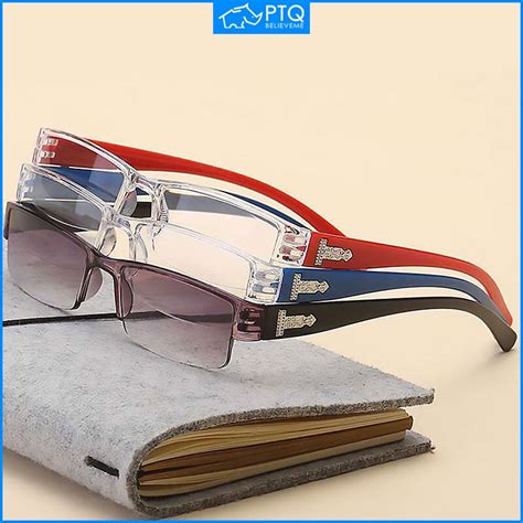 Ptq Reading Glasses Fashion Eyewear Lightweight Simple Personality