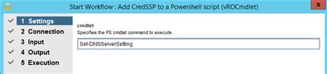Introducing The Add Credssp To A Powershell Script Vrocmdlet Workflow Skkb1015 Spas