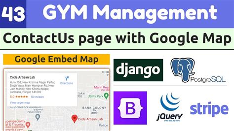 Django Full Course Gym Management System 43contact Us With Bootstrap 5 In Djangodjango